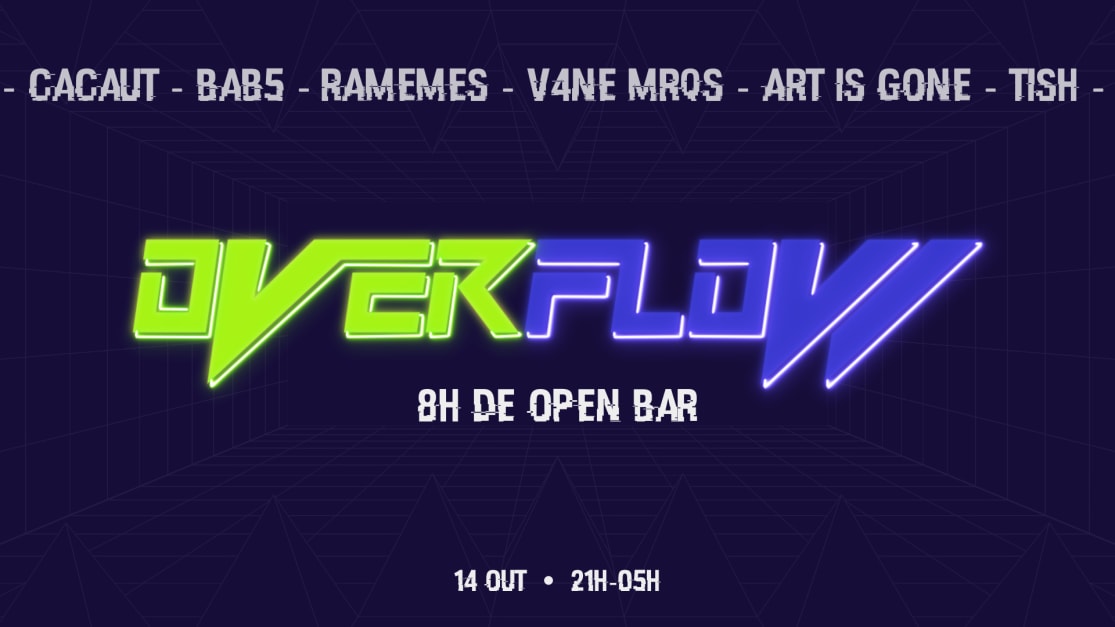 Overflow, Curitiba · Shotgun Tickets