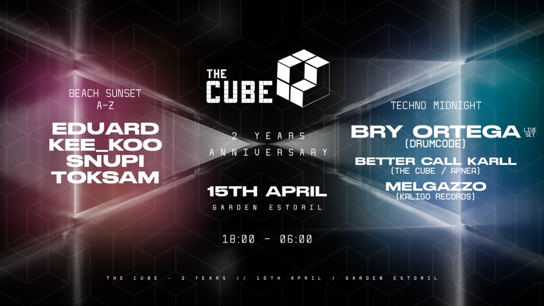 The Cube - 2 Years Anniversary, Estoril · Shotgun Tickets