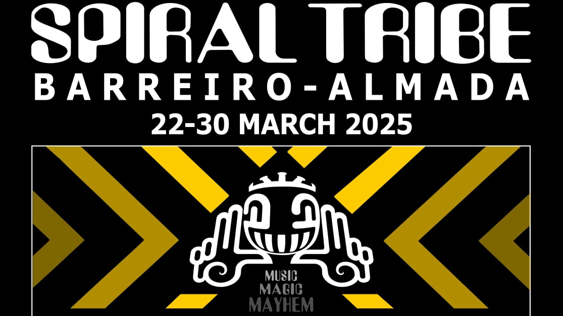 Spiral Tribe Exhibition | Tekquinox | Program, Barreiro · Shotgun Tickets