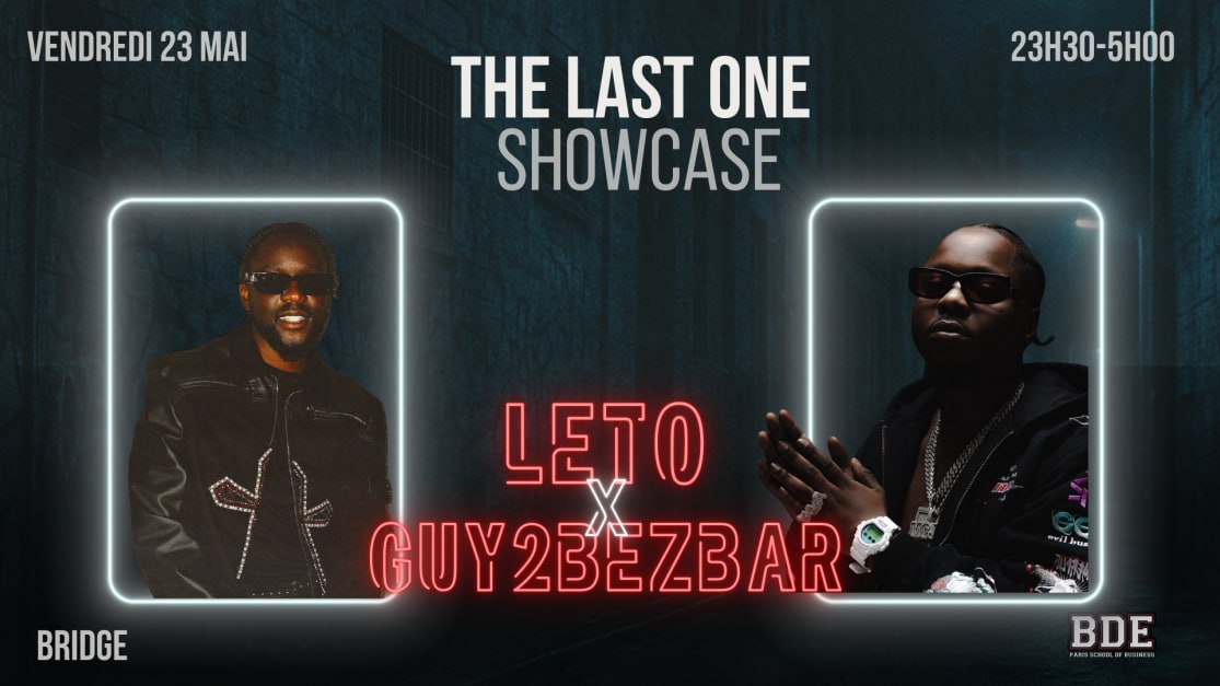 The Last One X Leto & Guy2bezbar - Bridge Club | 23.05.2025, Paris · Billets Shotgun