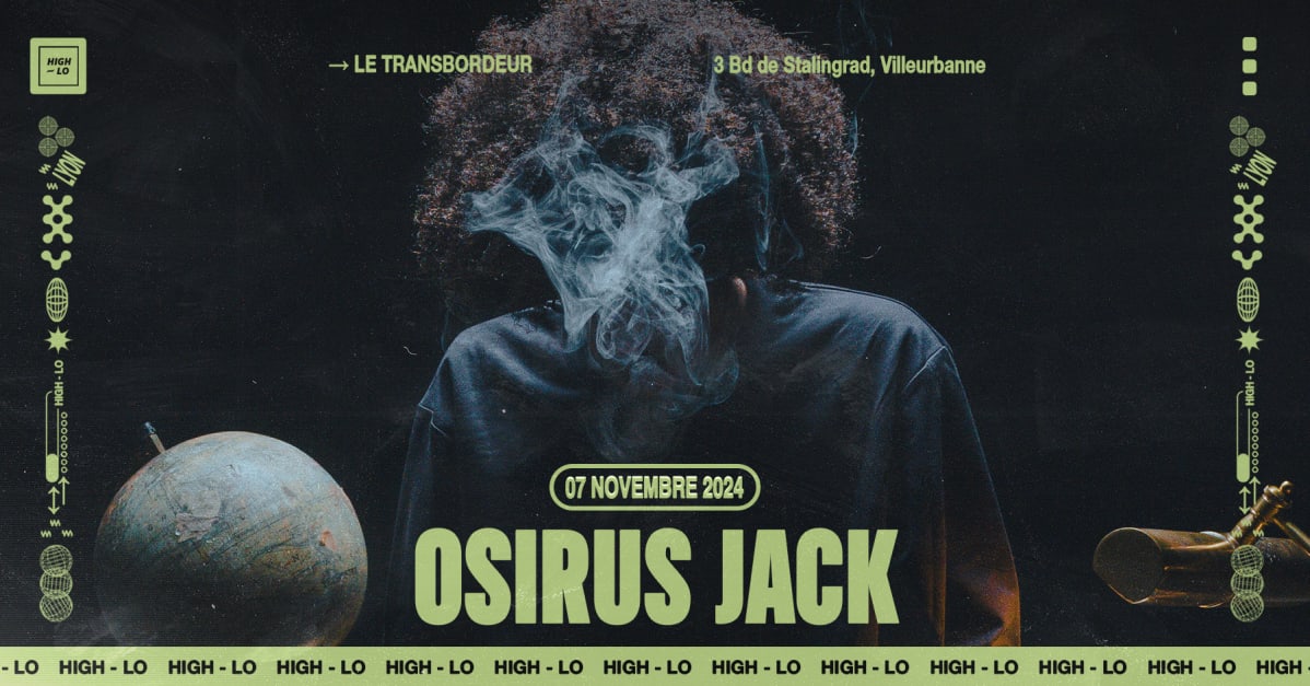 Osirus Jack - Tsar Tour, Villeurbanne · Shotgun Tickets