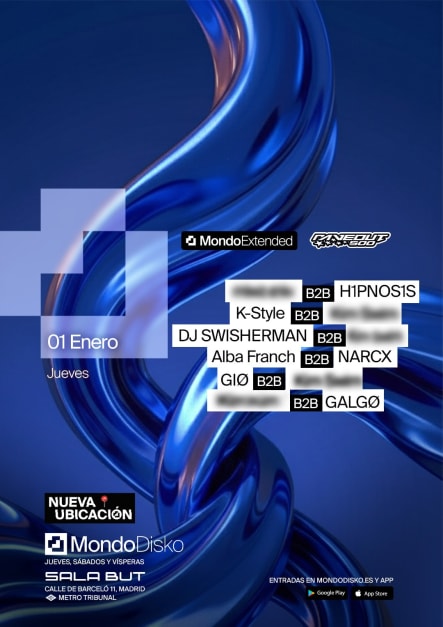 Nyd: Raveout500 X Mondo Disko, Madrid · Ingressos Shotgun
