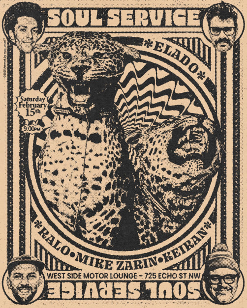 'soul Service' Presents - Elado At West Side Motor Lounge, Atlanta ...