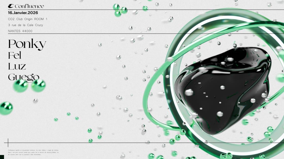 Confluence - Ponky, Fel, Luz, Guego, Nantes · Billets Shotgun