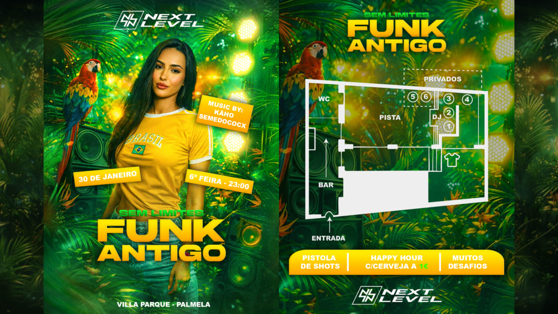Sem Limites - Funk Antigo, Palmela · Shotgun Tickets