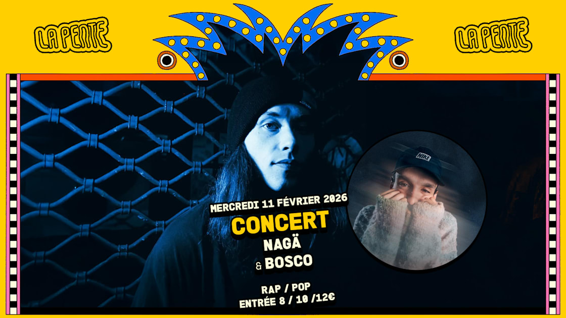 Concert - Nagä & Bosco (Rap / Pop), Lyon · Billets Shotgun