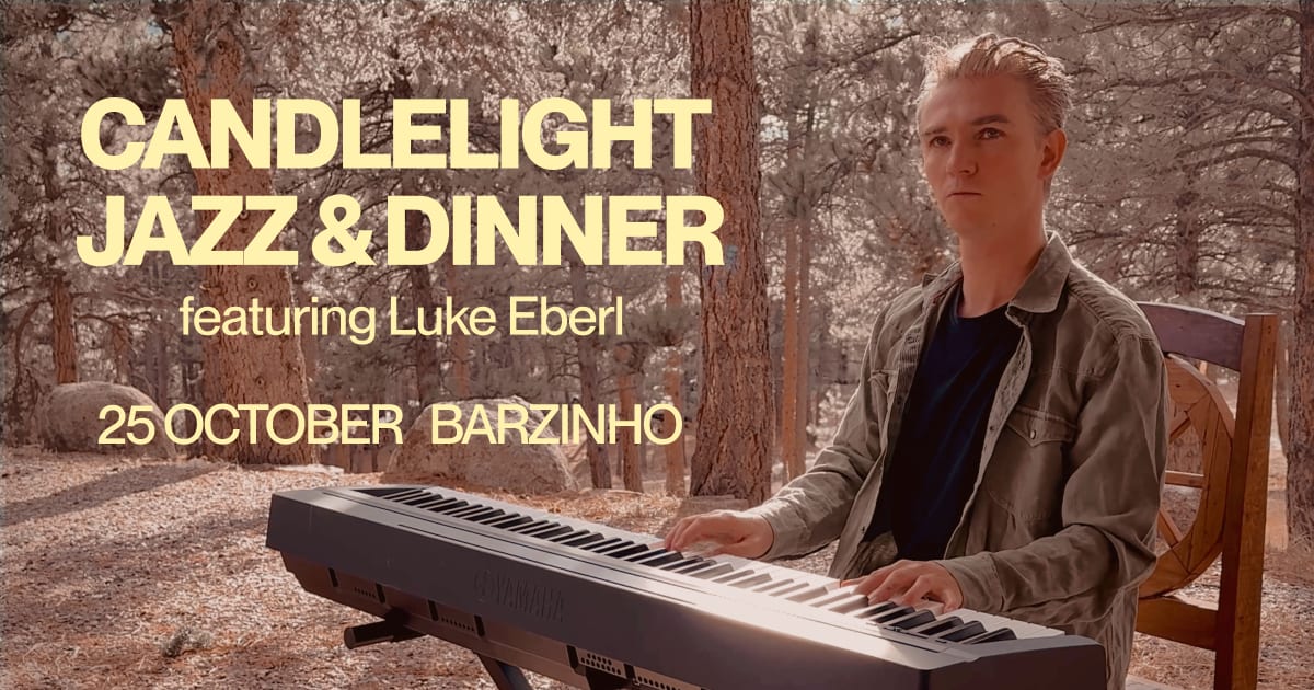 Candlelight Jazz & Dinner Ft. Luke Eberl, Ribamar · Shotgun Tickets