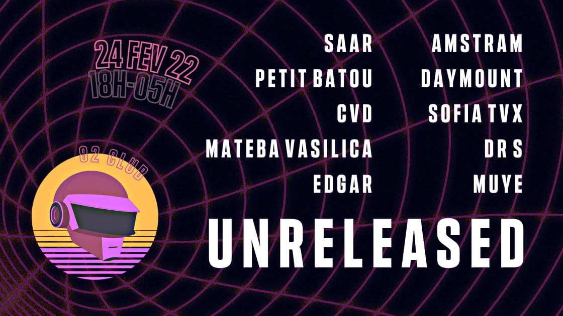 Club 82 X Unreleased, Paris · Shotgun Tickets