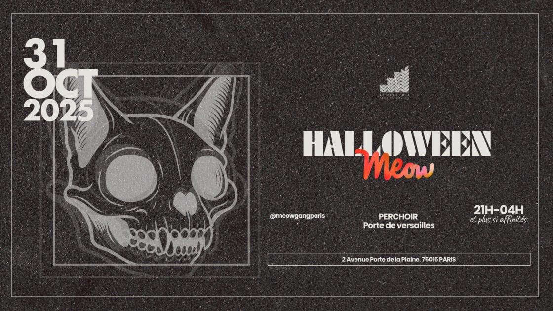 Halloween Meow, Paris · Billets Shotgun