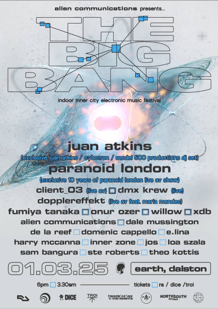 The Big Bang 2025, London · Shotgun Tickets