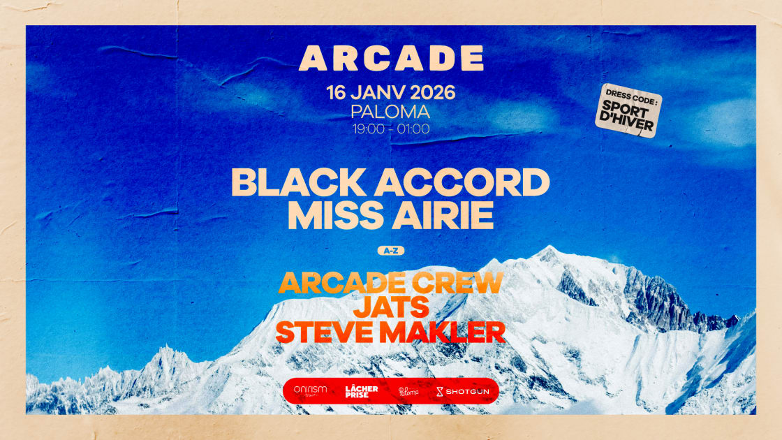 Arcade X Black Accord X Miss Airie, Nîmes · Billets Shotgun