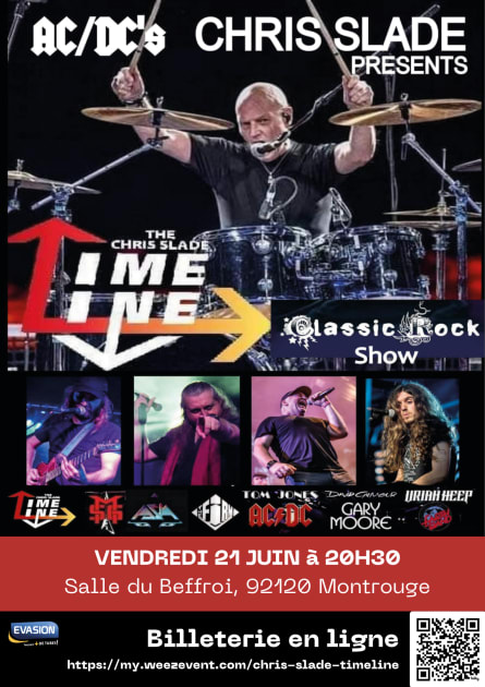 Próximos eventos de THE CHRIS SLADE TIMELINE (from AC/DC) · Shotgun