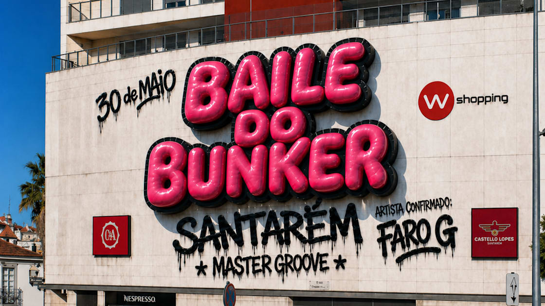 Baile Do Bunker - Santarém, Lisbon · Ingressos Shotgun