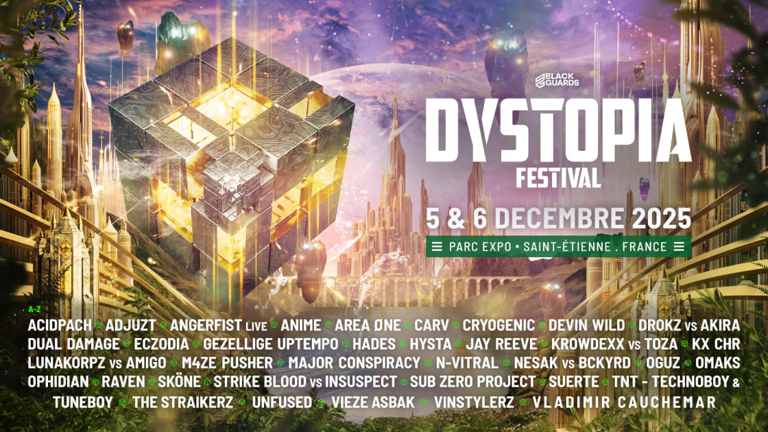 Dystopia 2025 • Saint-Etienne, Saint-Étienne · Billets Shotgun