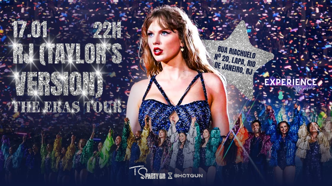 Rj (Taylor's Version): The Eras Tour 2026 Edition, Lapa · Ingressos Shotgun