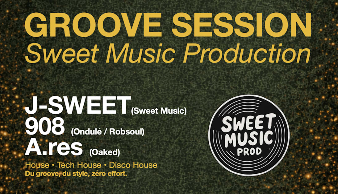 Groove Session #1 Sweet Music Production, Paris · Billets Shotgun