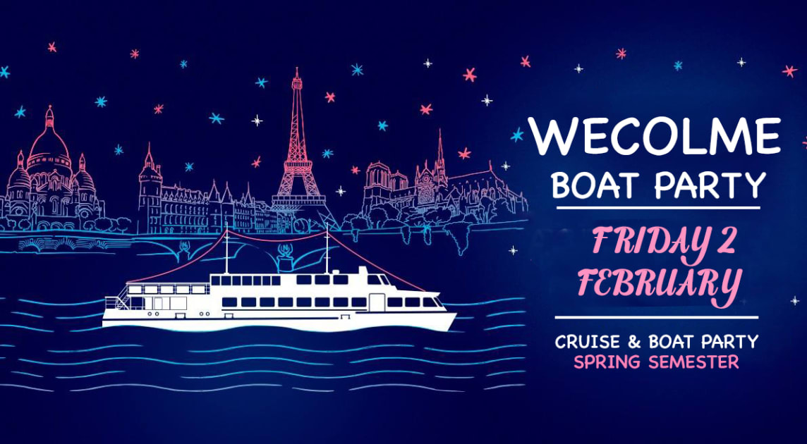 Erasmus Cruise + Boat Party!, Paris · Billets Shotgun