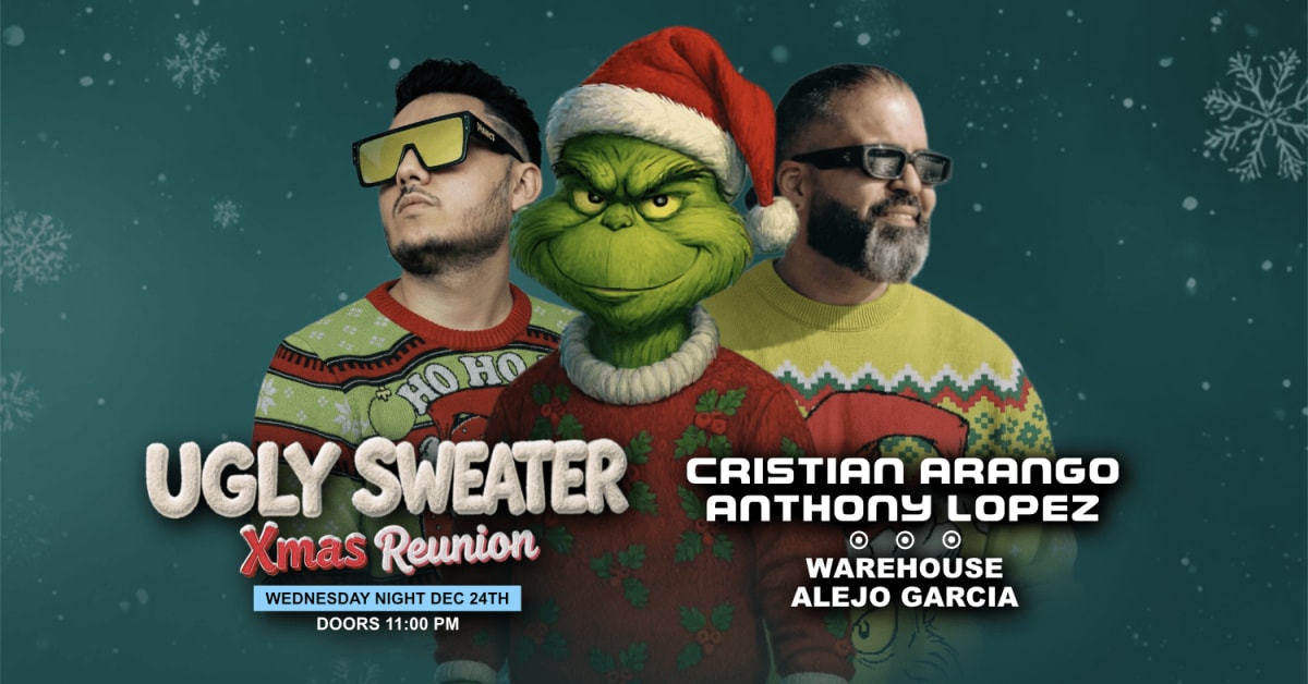 Cristian Arango - Ugly Sweater Christmas Reunion, Brooklyn, Ny ...