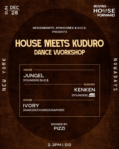 House Meets Kuduro Dance Workshop, Queens · Shotgun Tickets