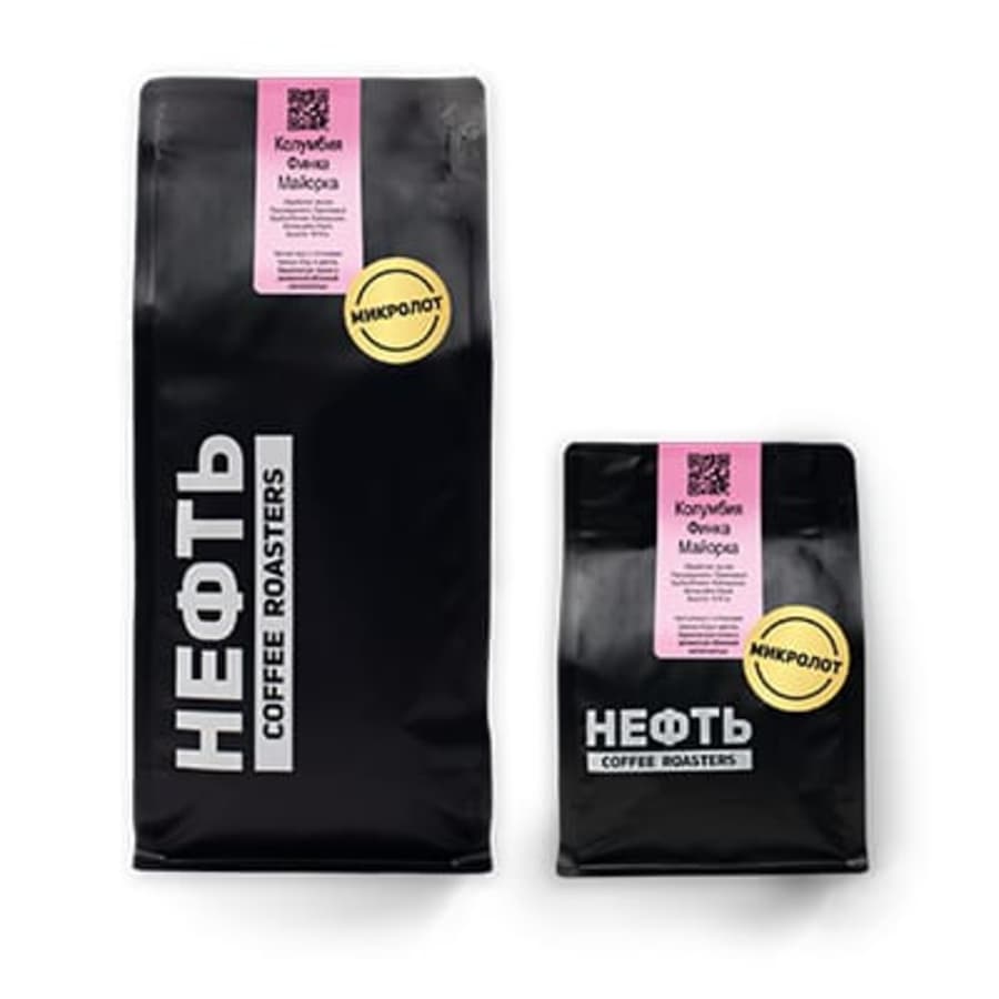 Колумбия Финка Майорка — НЕФТЬ / NEFT Coffee Roasters | Coffeeopia