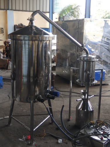 Portable Mini Hydro Distillation unit, Essential Oil Distillation Plant