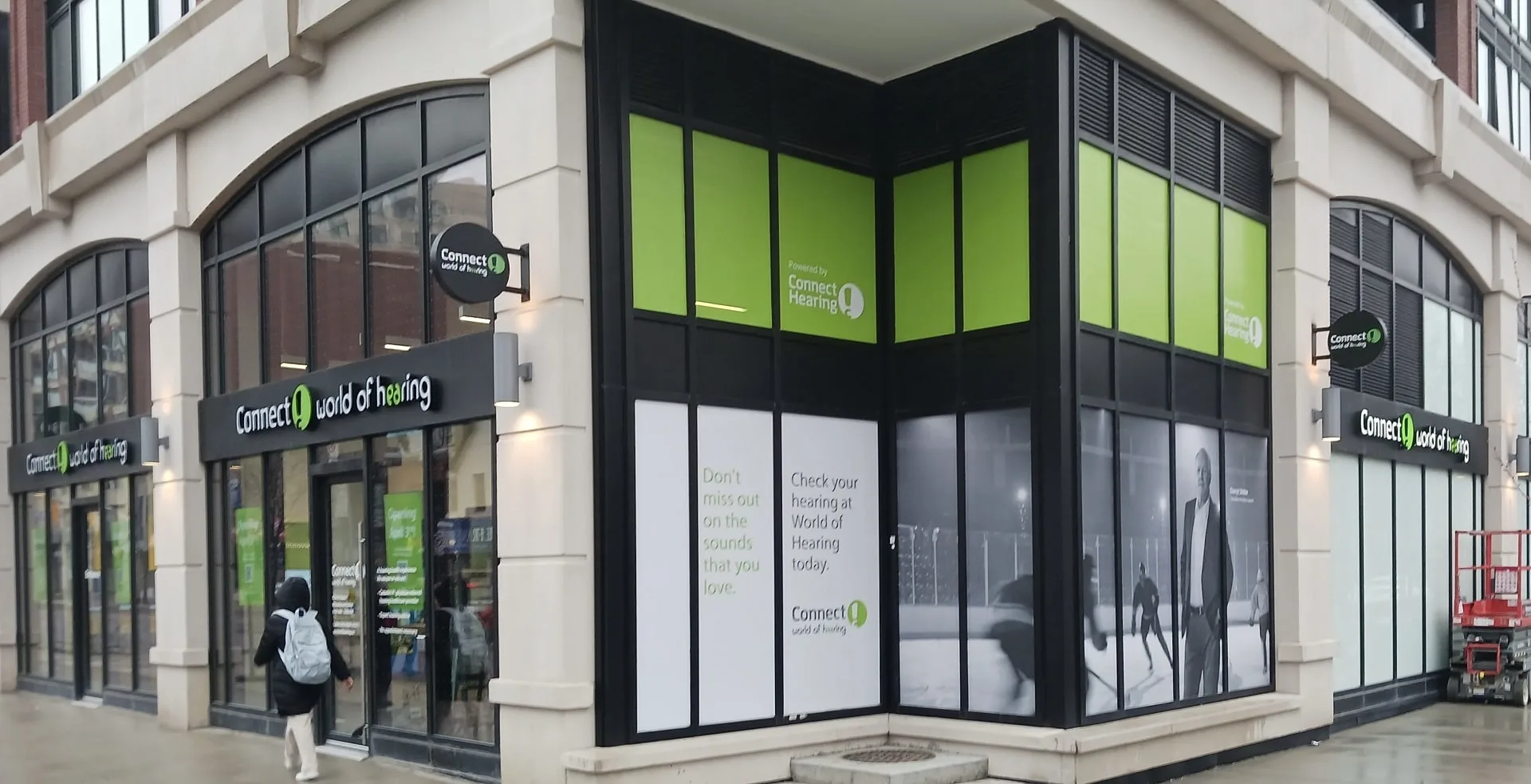 World Of Hearing Got Their New Signs From Sign A Rama Toronto