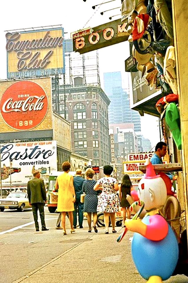 Times Square- 1950s Vs Present-Day