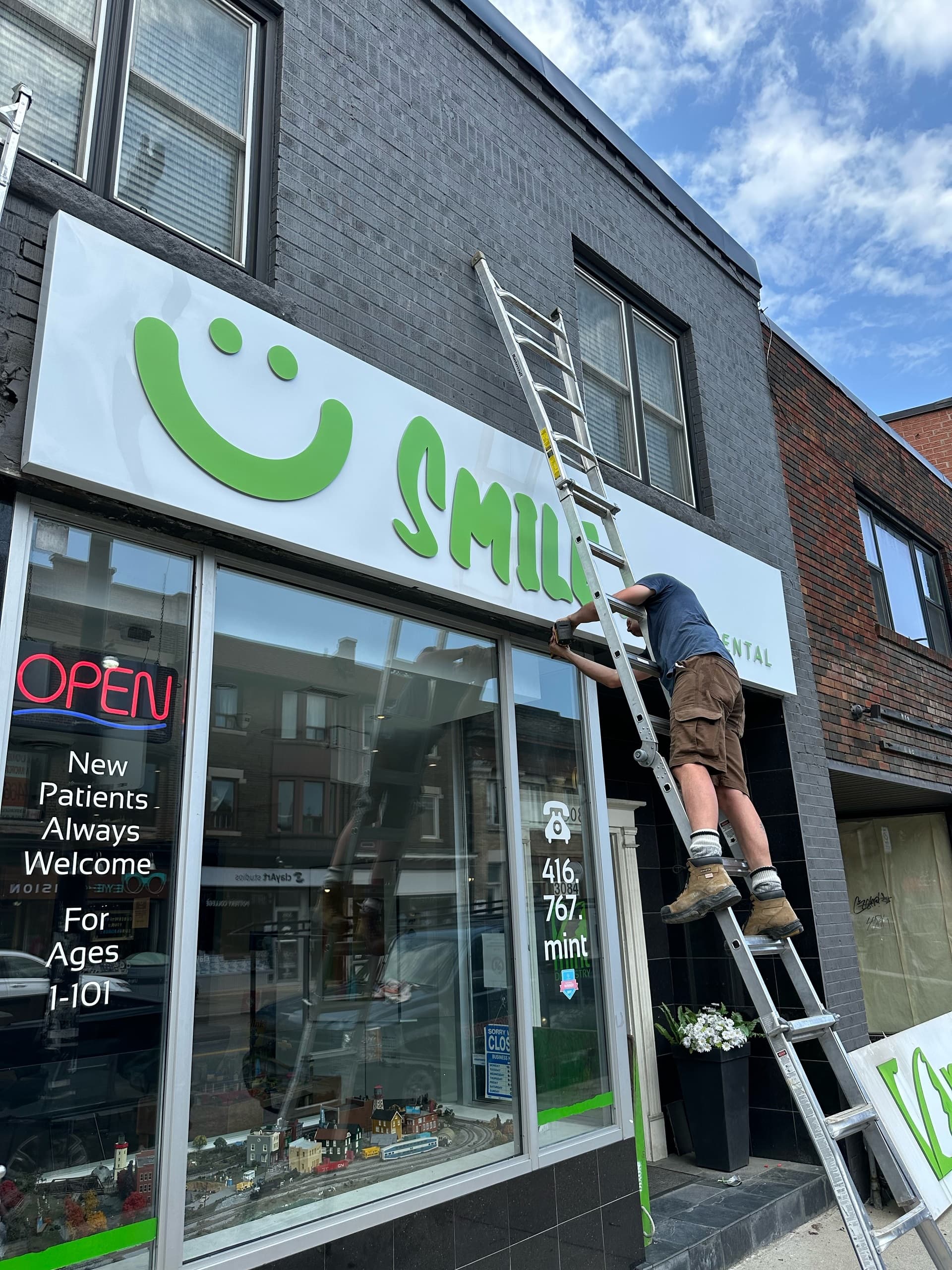 Smile Garden Dental Gets Its New Illuminated Sign From Signarama Toronto