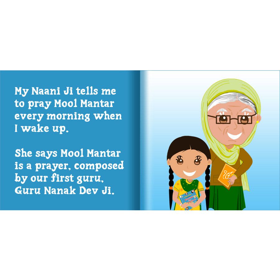 My little book of Mool Mantar - SikhiStore