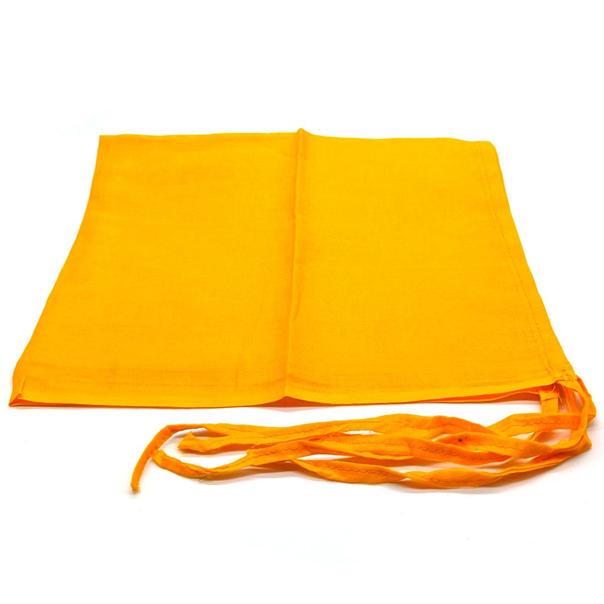 Yellow Patka with strings (Small) - SikhiStore