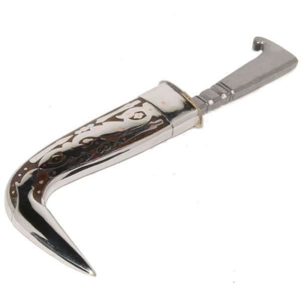 9 inch Double Sided Sarbloh Kirpan - SikhiStore