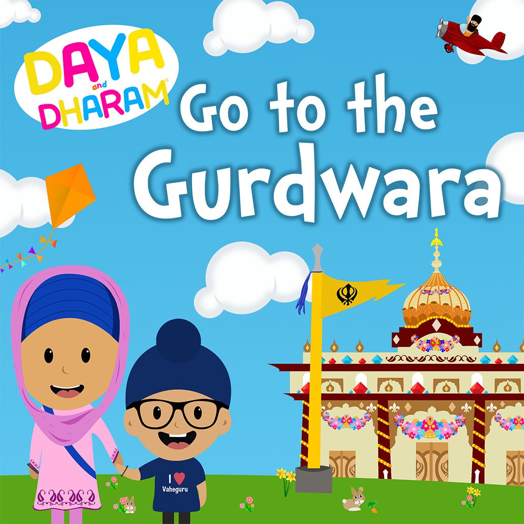 Daya and Dharam Go To The Gurdwara - SikhiStore