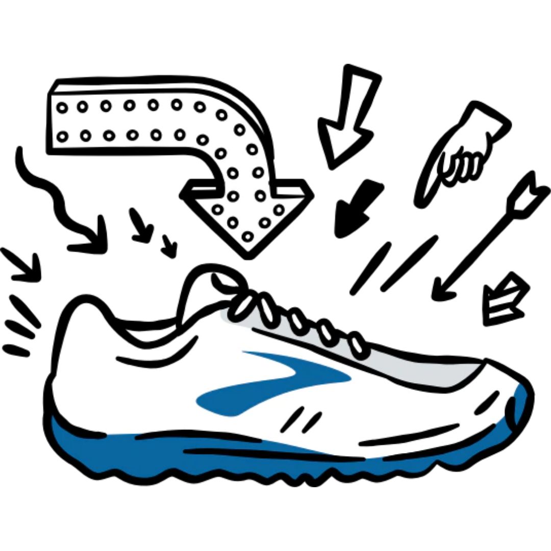 Animated Running Shoes