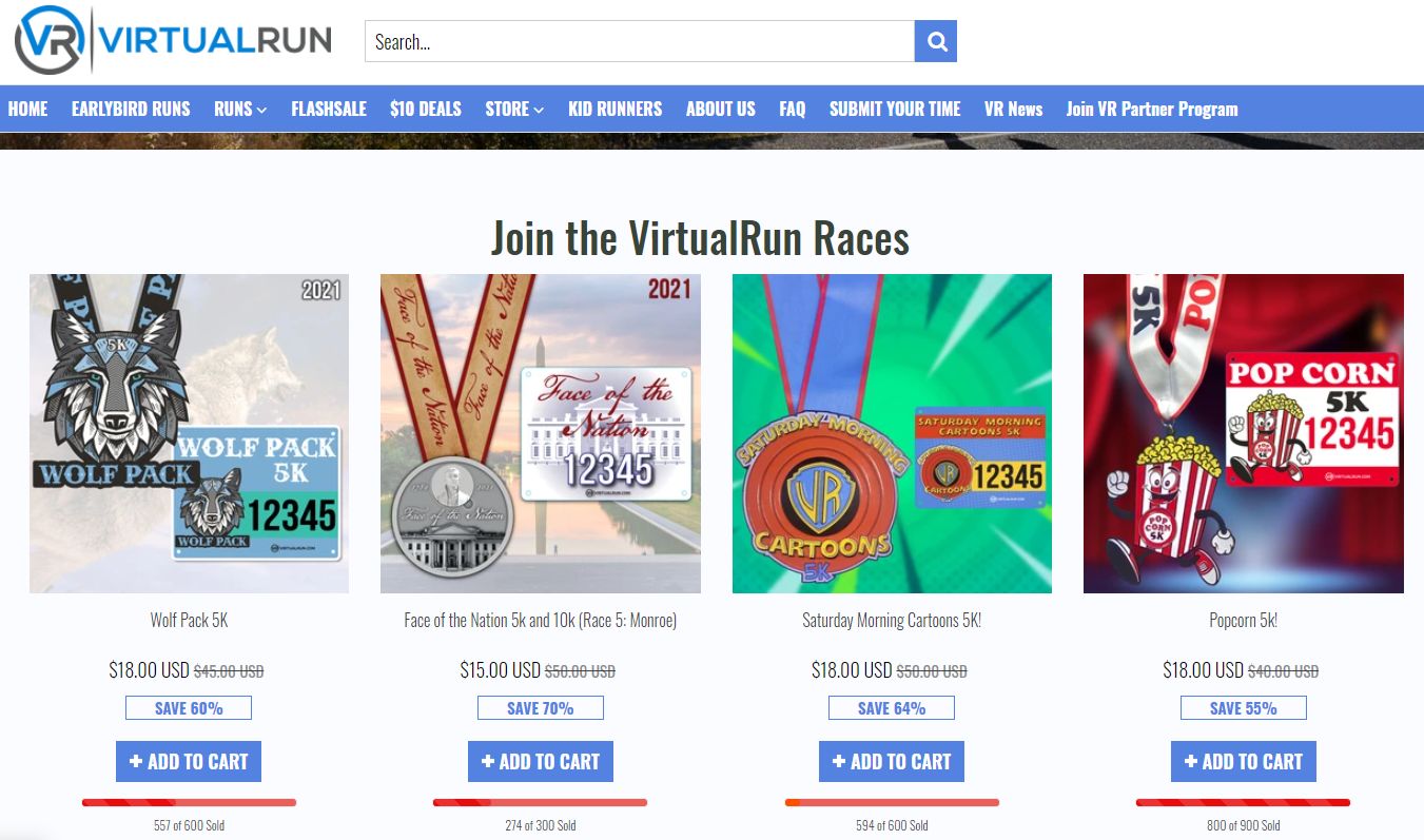 Virtual Run: 5 Popular Sites to Pick Your Next Race | by Noah Zelvis ...