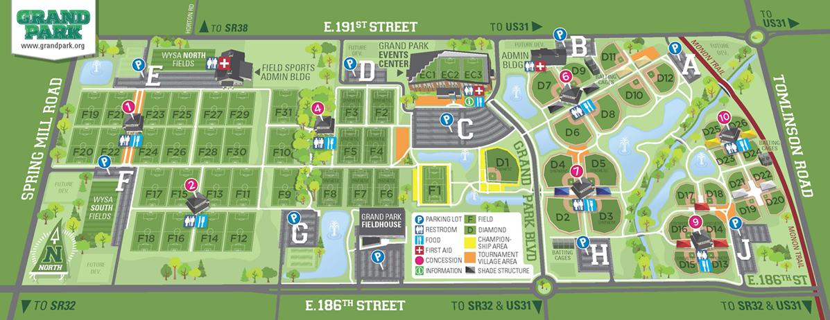 Grand Park Sports Campus in Westfield