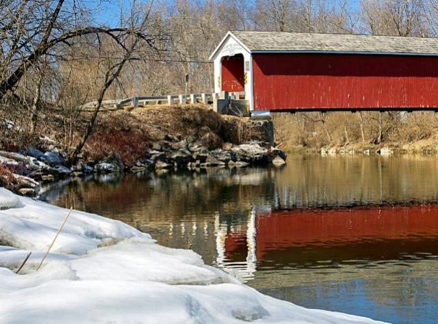 New York Covered Bridges | Hyde Hall | Battenkill River