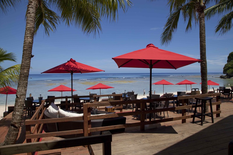 Sand Bar And Grill On The Beach