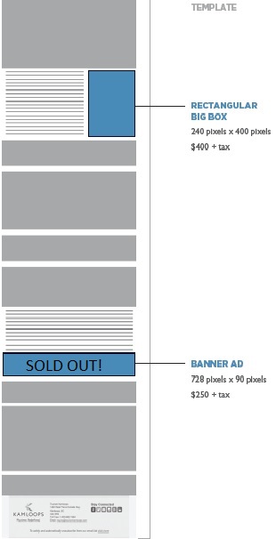 New! E-Newsletter Advertising Opportunities