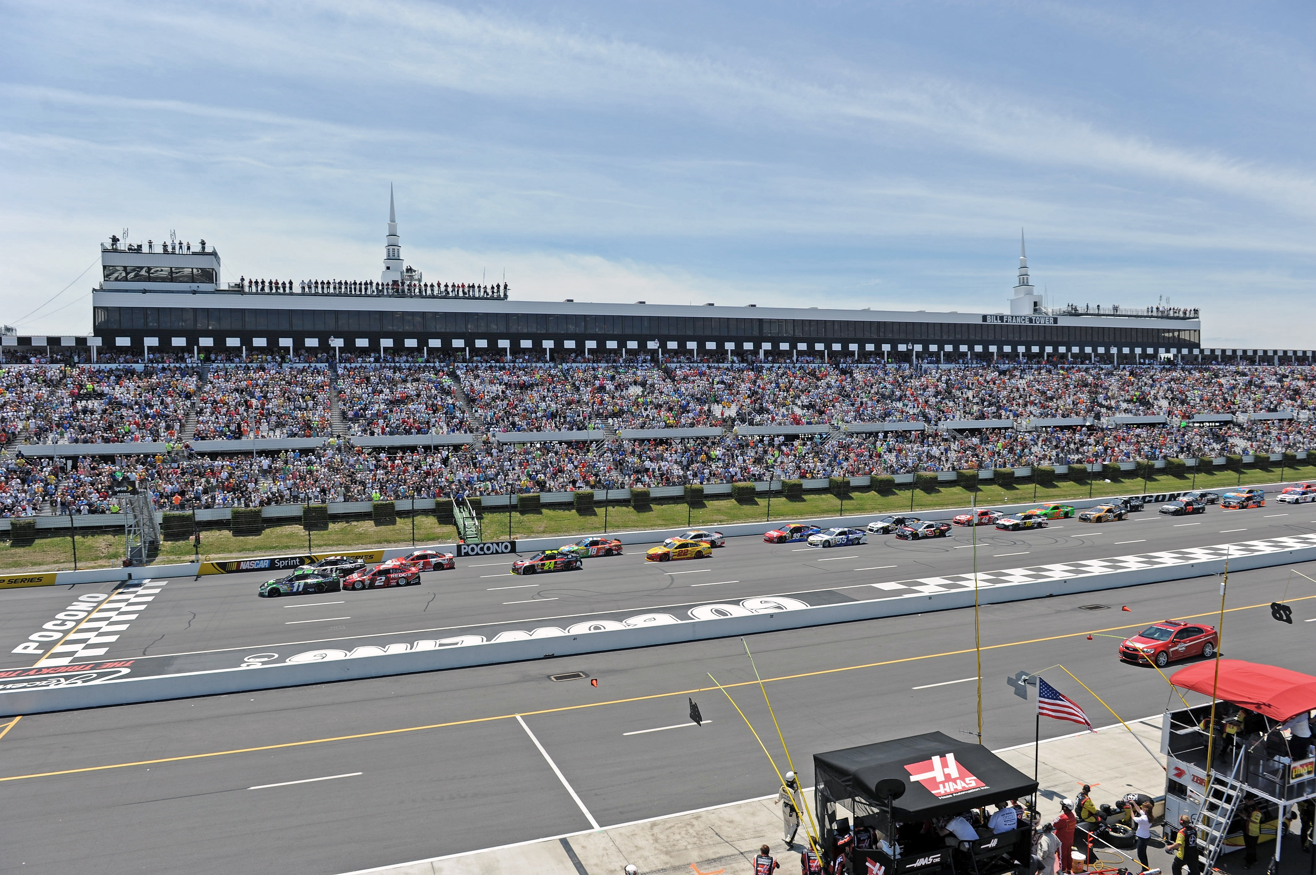 Pocono Raceway Grandstand