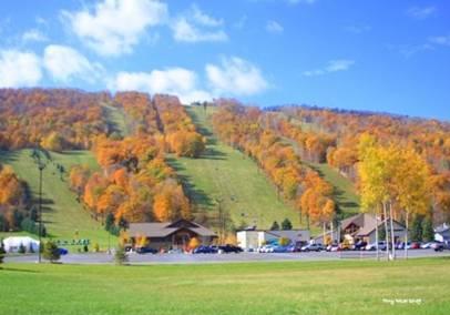 Fall Foliage Palette Visible at Bristol Mountain