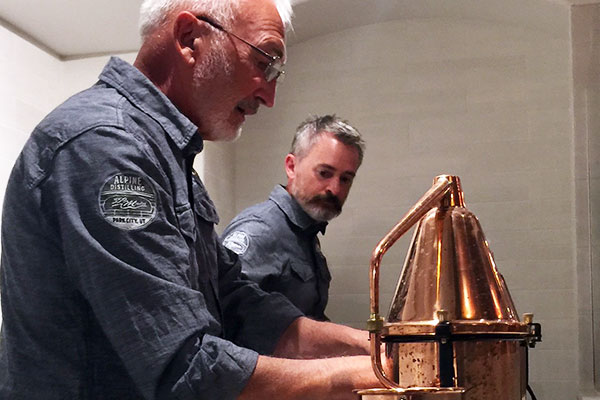 Gin Making Experience at 350 Main with Alpine Distilling