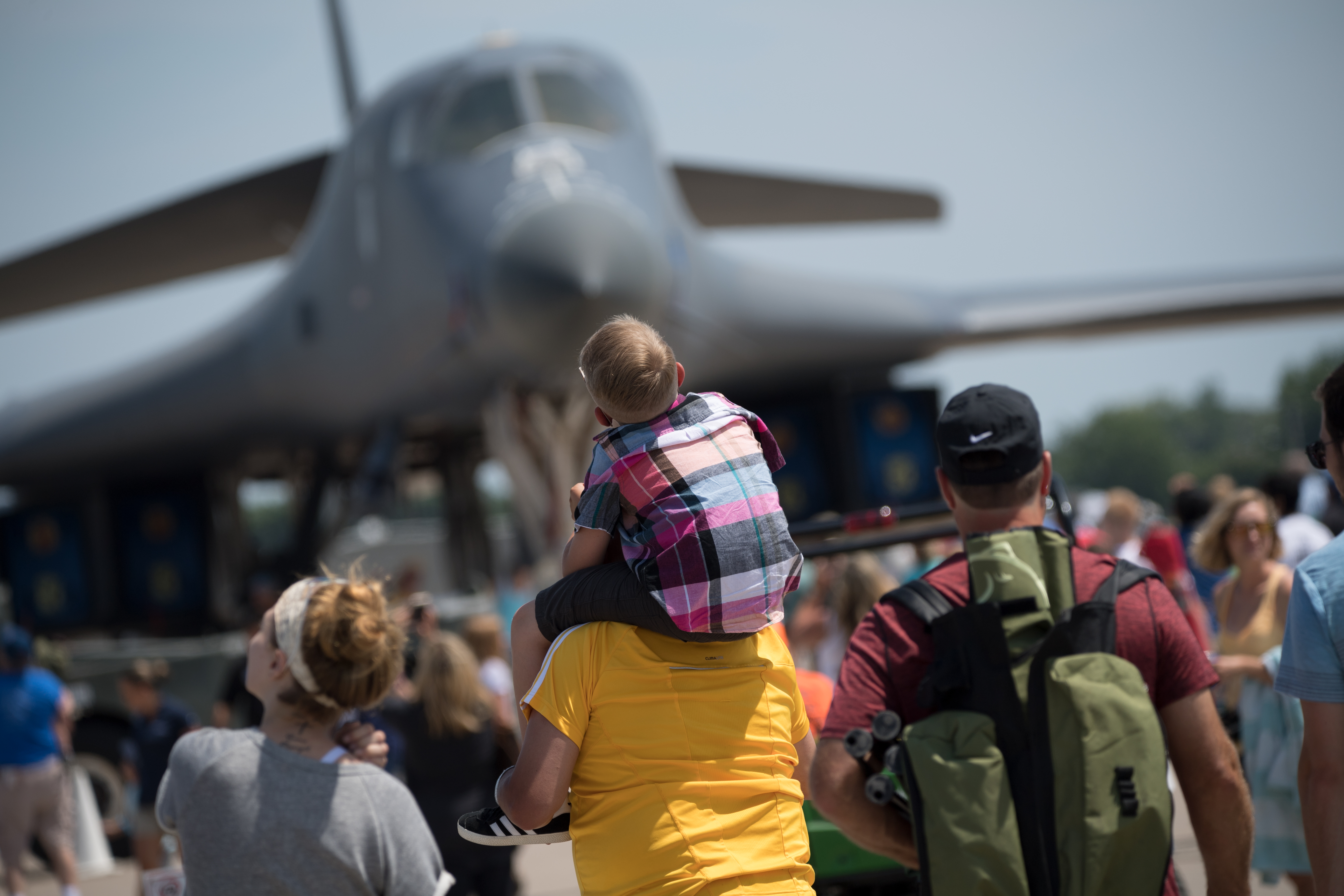 Nasa Jet At Air Show Wisconsin