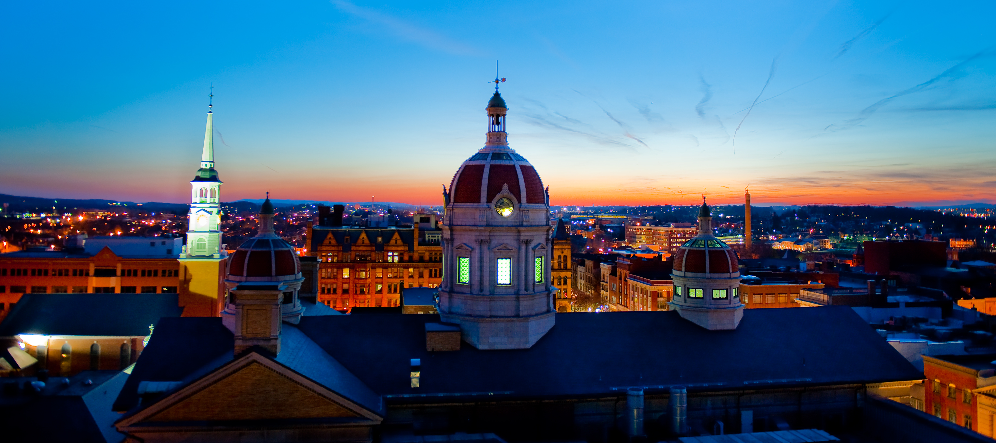 Downtown York Pennsylvania Panoramic Pictures 1,500+ York Pa Stock