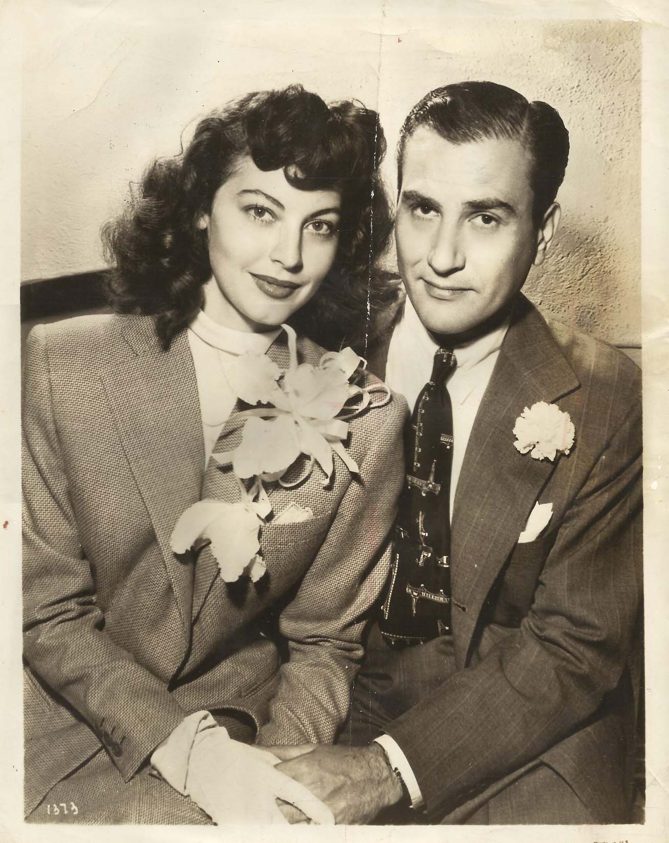 Love at First Sight & Wedding Number 2: Ava Gardner & Artie Shaw|Ava ...