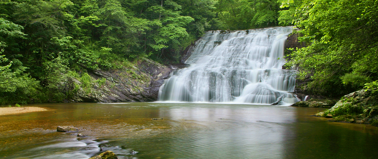 Waterfall Zoom Background