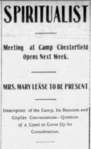 Take a Trip to Camp Chesterfield - Indiana’s Forgotten Spiritualist Center