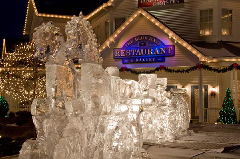 Enjoy Down Time After the Holidays at this Northern Indiana Ice Festival