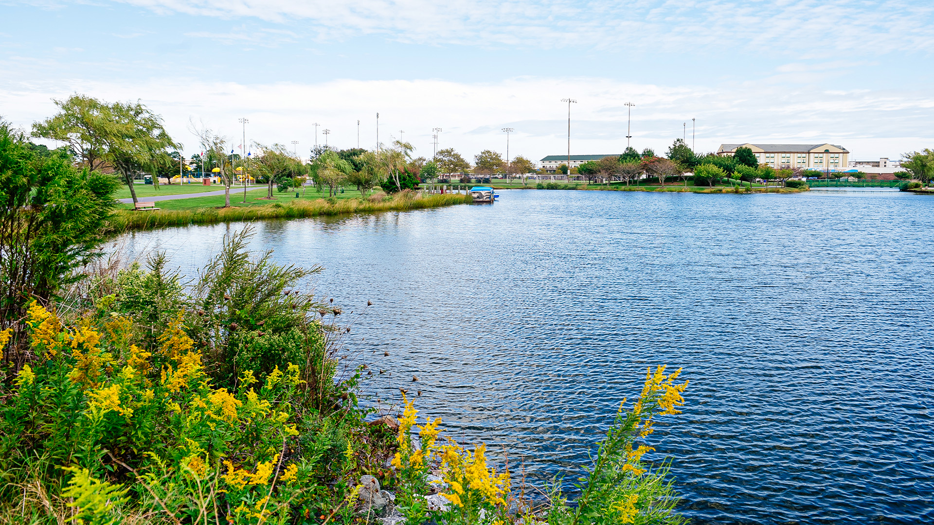 City Parks With Ponds