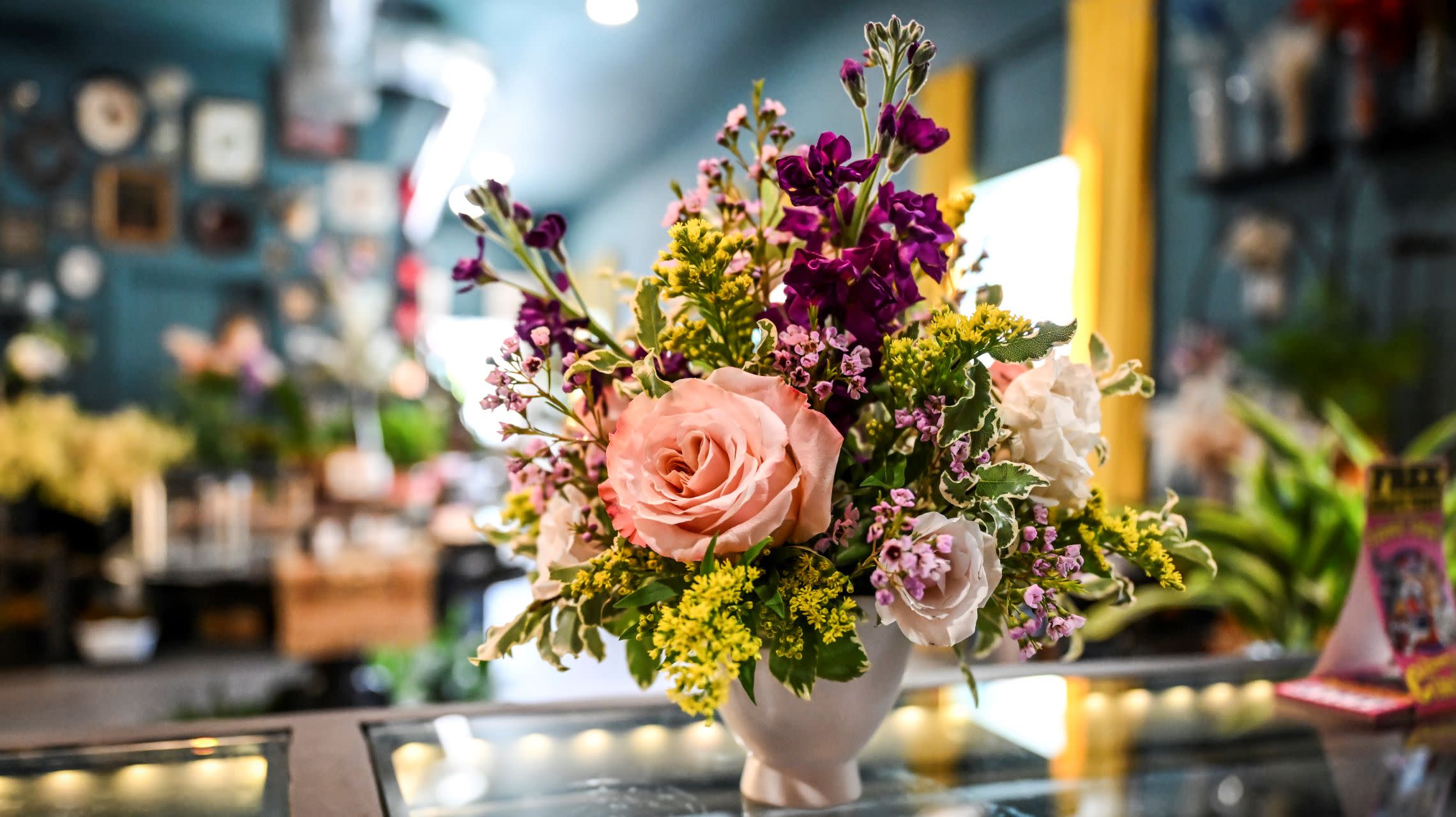 Cut At An Angle Floral Design | Explore Cabarrus