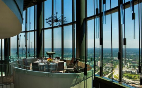 Sun Dial Restaurant, Bar and View (Westin Peachtree Plaza) - Where to ...